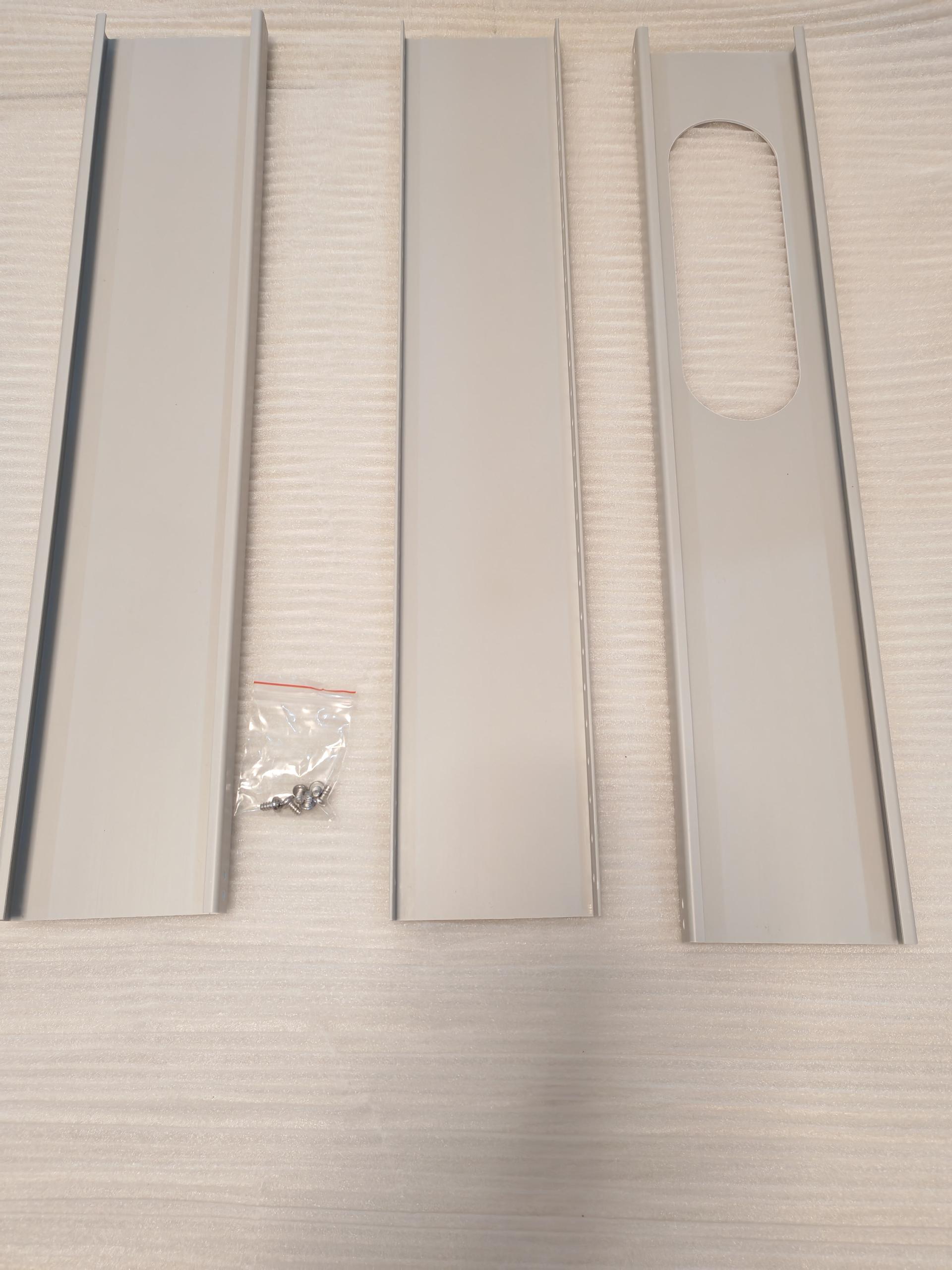 Portable Air Conditioner window panels, three seal panels, Max Adjusta ...